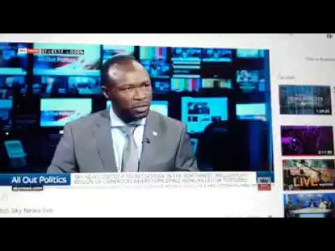 Dr.Cho Lucas Ayaba on a SkyNews interview on the Ambazonia War of ...