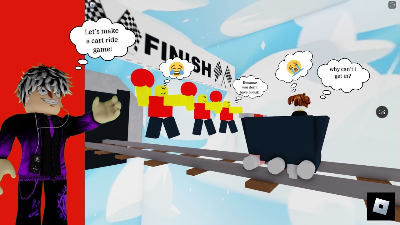 Making Difficulty Chart Obby In Create A Cart Ride - Roblox (Part 1 ...