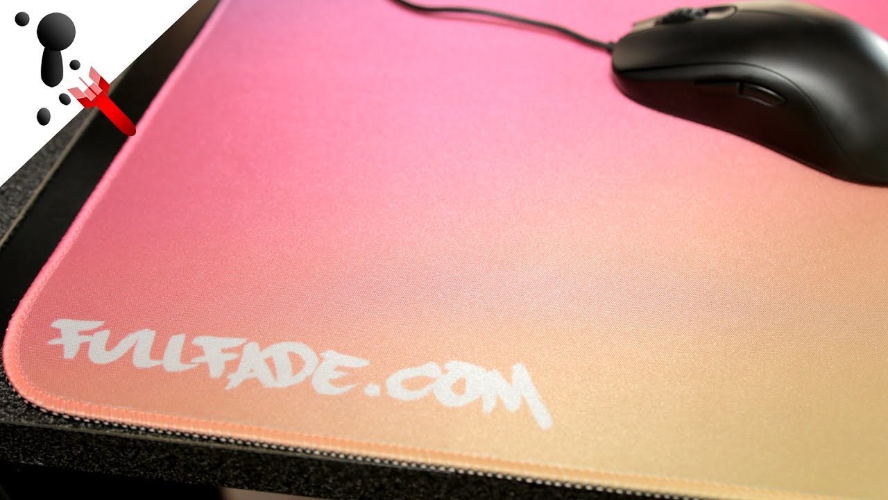 Full Fade Mouse Pad Review (Large) - YouTube