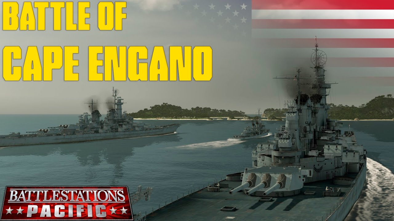 BATTLE OF CAPE ENGANO | Battlestations Pacific Remastered 2024 - YouTube
