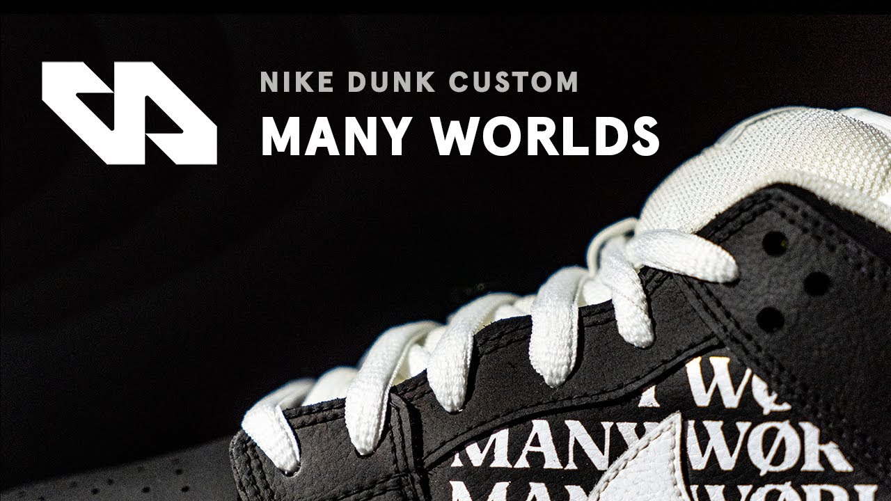 Vick Almighty Many Worlds Custom Nike SB Dunk - Reshoevn8r Giveaway ...
