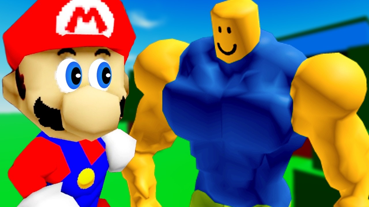 PROBE las COPIAS CURSED de MARIO 64 en ROBLOX 🤣 - YouTube