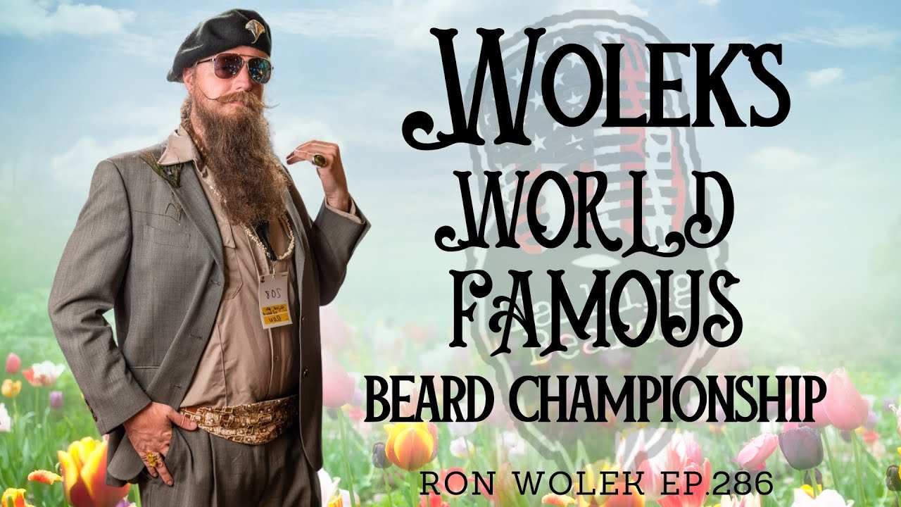 Ron Wolek and he Hank Wolek 70th Beard & Mustache Contest - YouTube