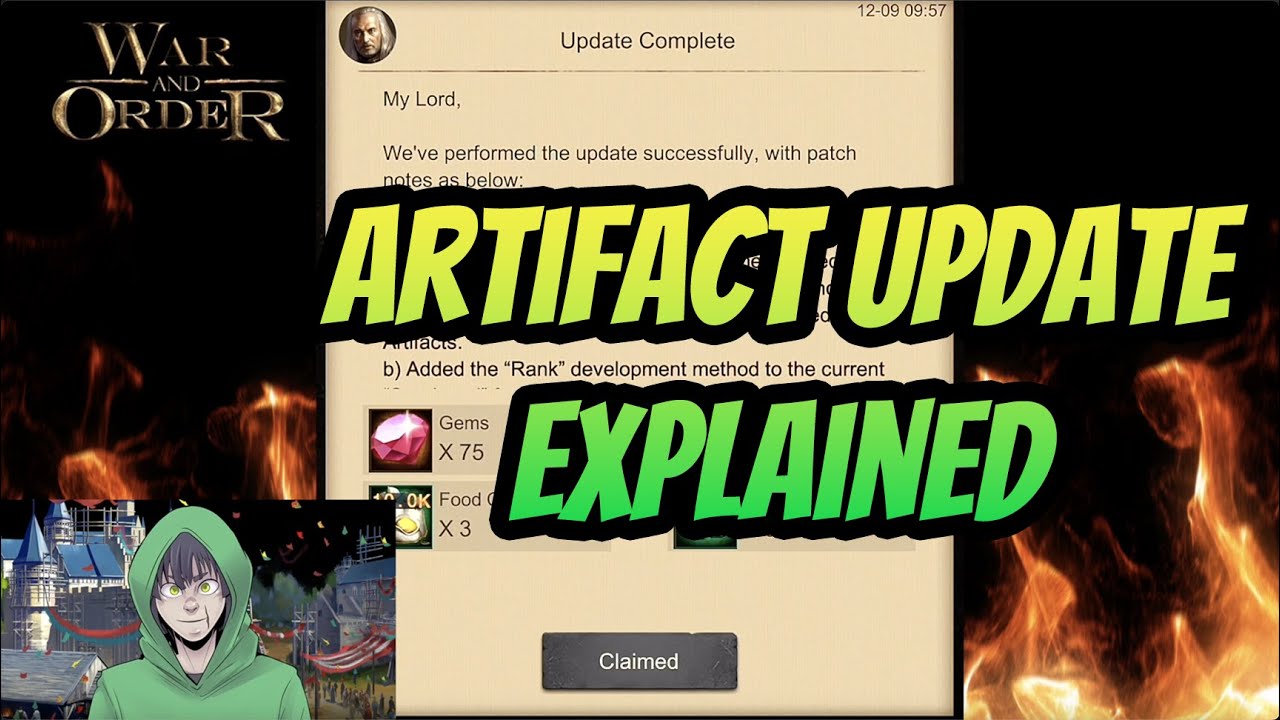 War and Order - What's in the Artifact Update? - YouTube