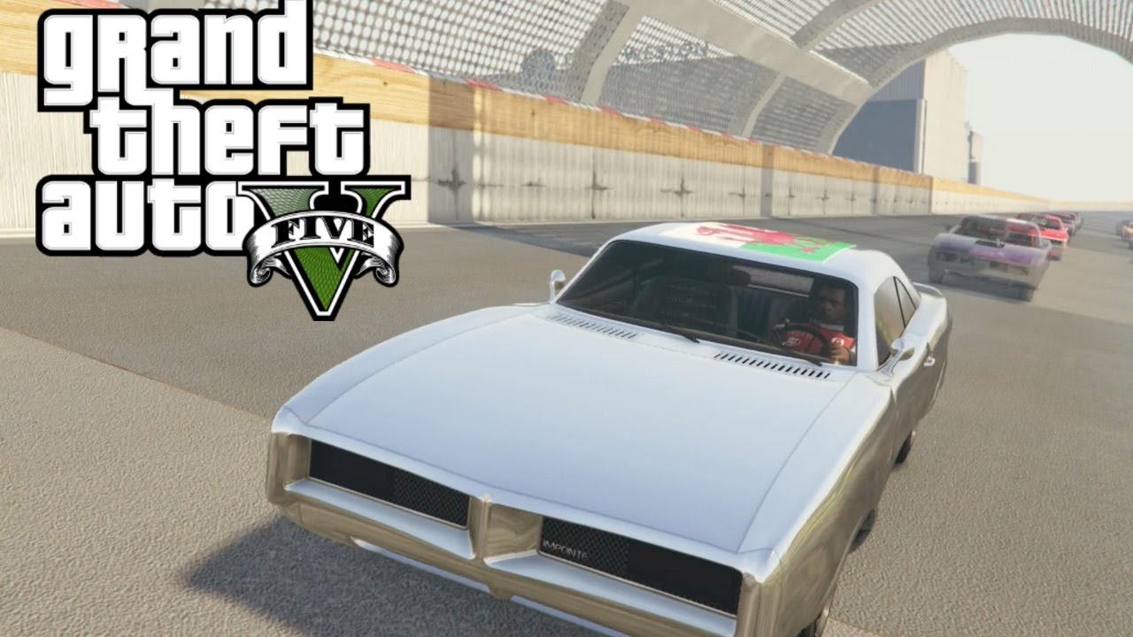 GTA 5-NASCAR One off Highlights - YouTube