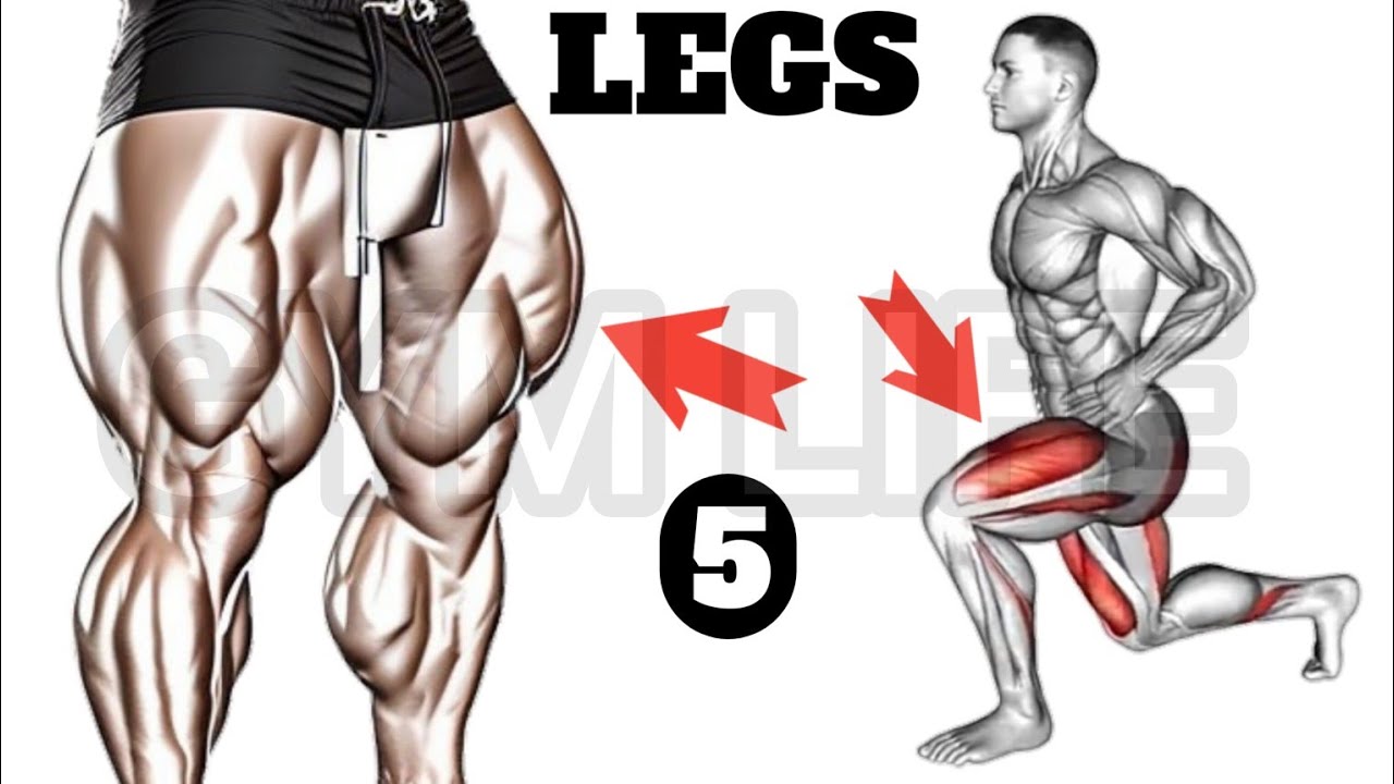 Best LEGS workout For Muscle growth | - YouTube
