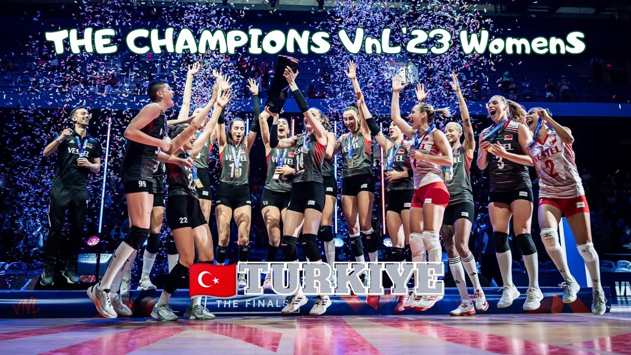 THE NEW CHAMPIONS VOLLEYBALL NATIONAL LEAGUE 🇹🇷TURKIYE - 🇹🇷TURKIYE VS CHINA🇨🇳 - FINAL CHAPTER ...