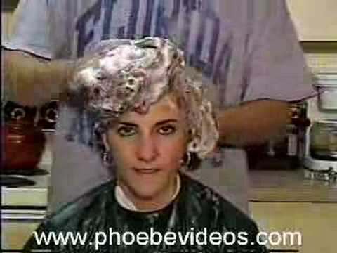 getting shampooed