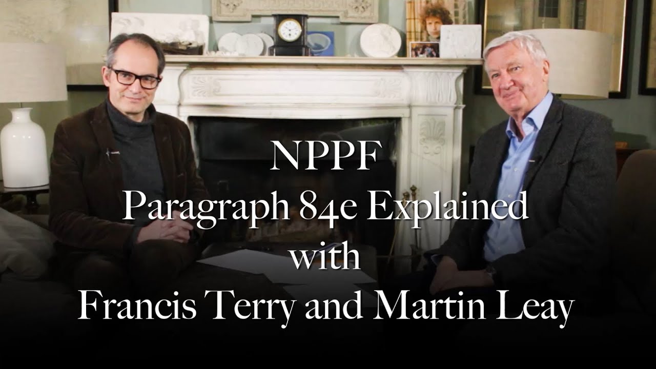 NPPF Paragraph 84e Explained - YouTube