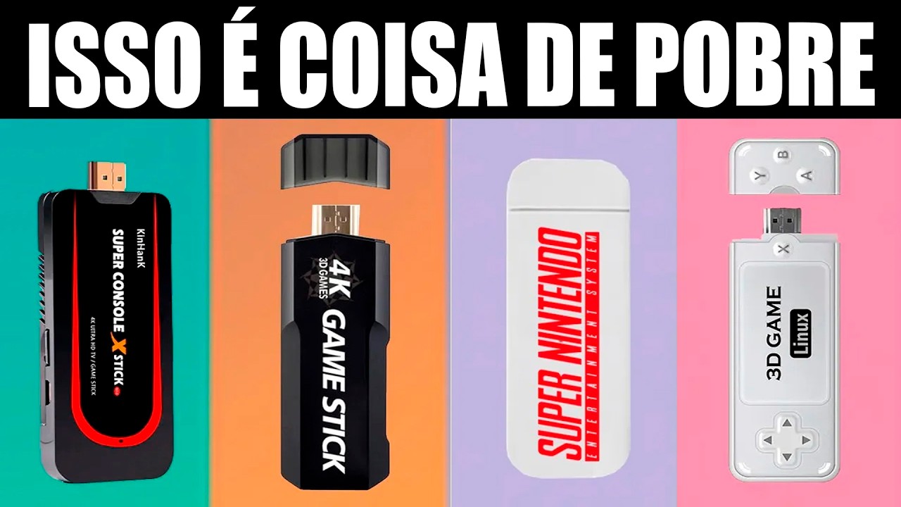 A REVOLUÇÃO do Game Stick e Por Que VENDE TANTO no Brasil? - YouTube