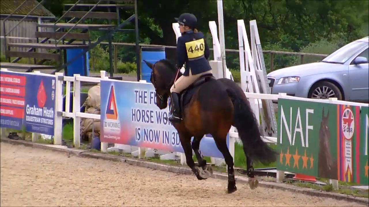 H, show jumping at Mount Ballan BE 90. - YouTube