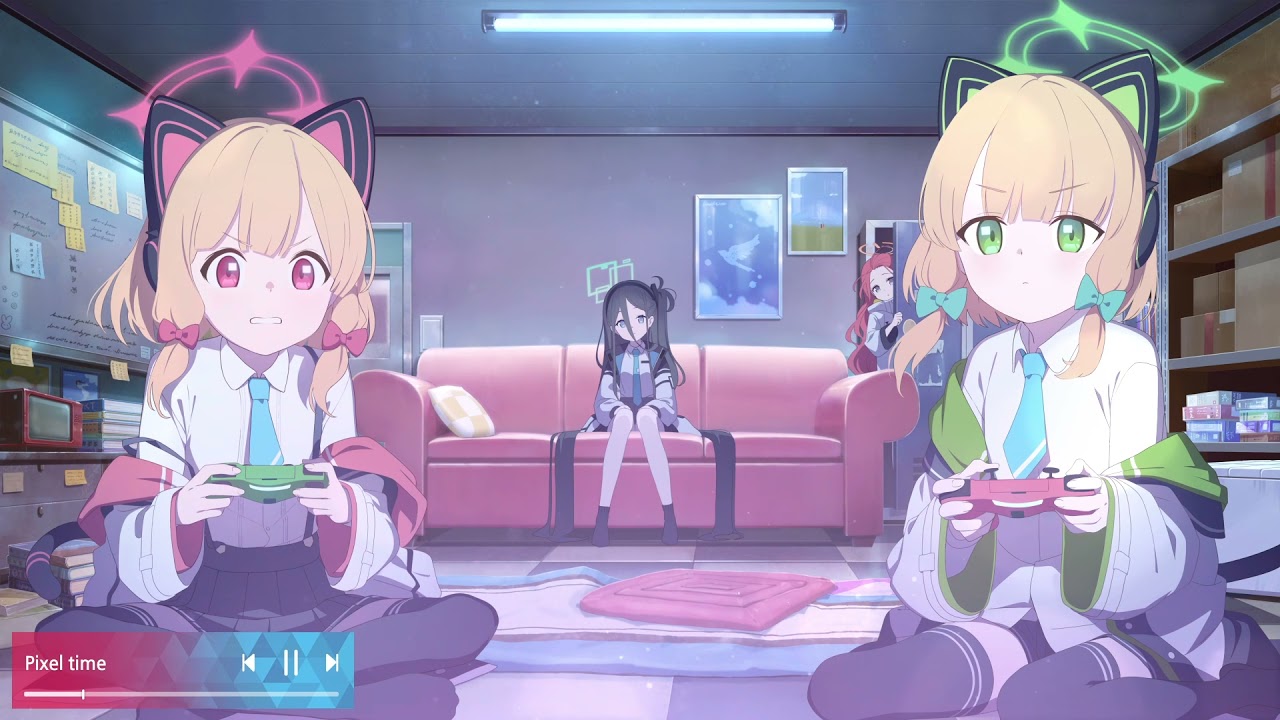 [Blue Archive] BGM - 'Pixel Time' - YouTube