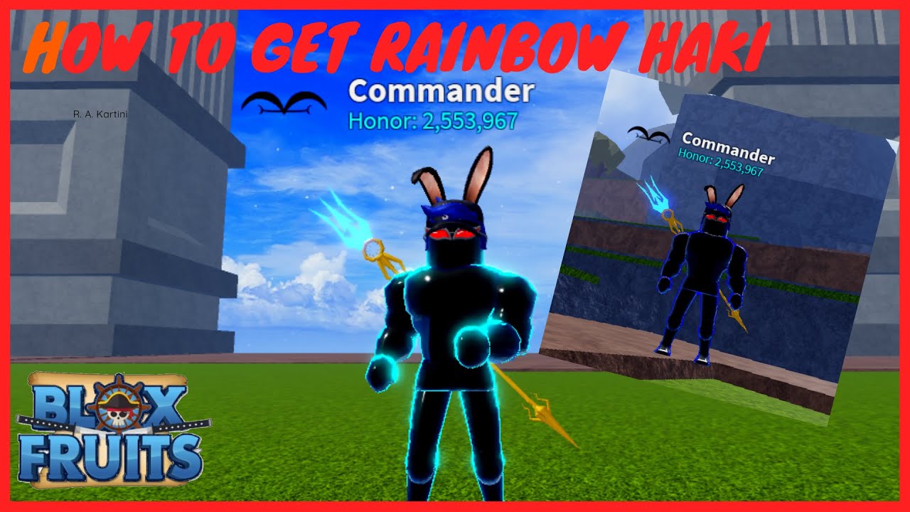 How to get rainbow haki | Blox fruit - Roblox - YouTube