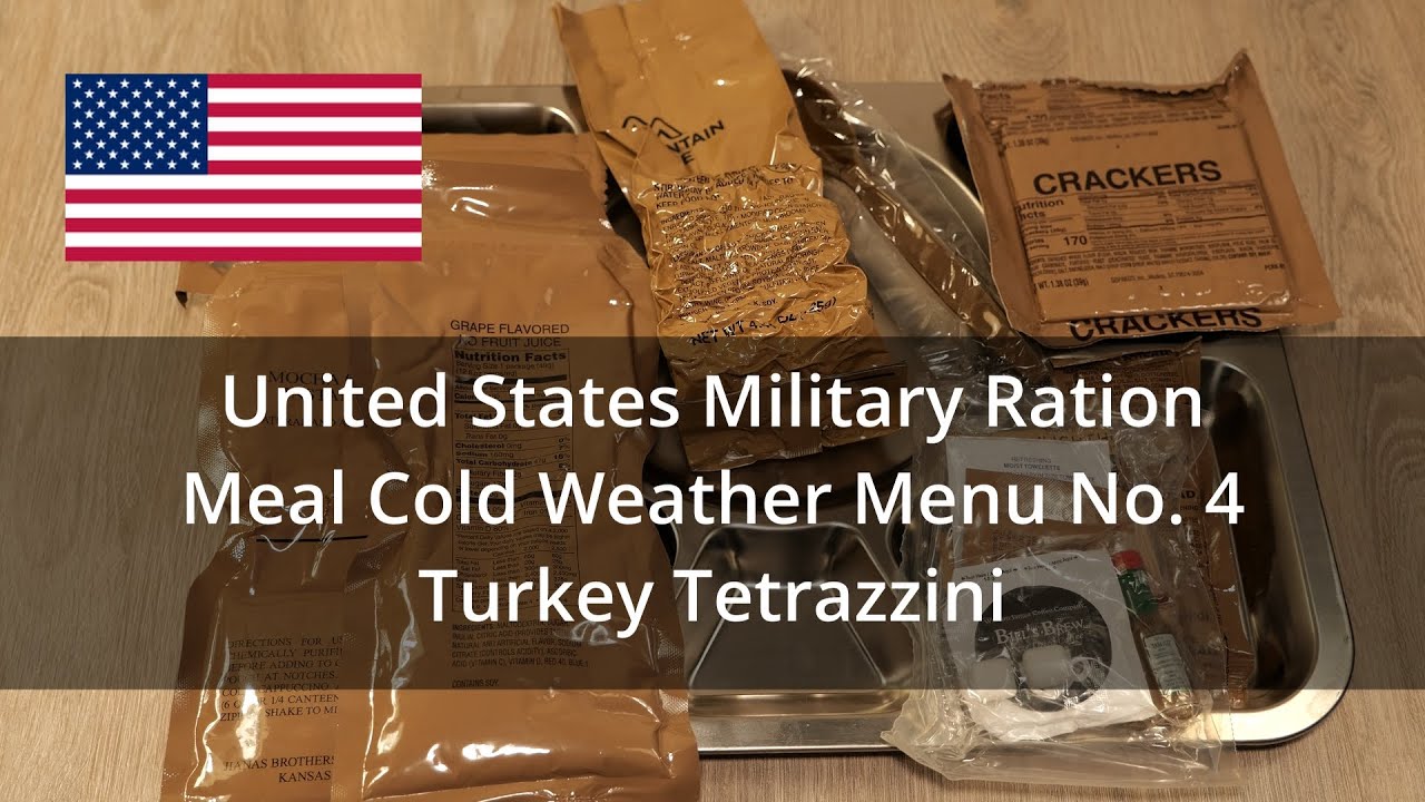 United States Military Ration/Meal-Ready-to-Eat (MRE): Meal Cold ...