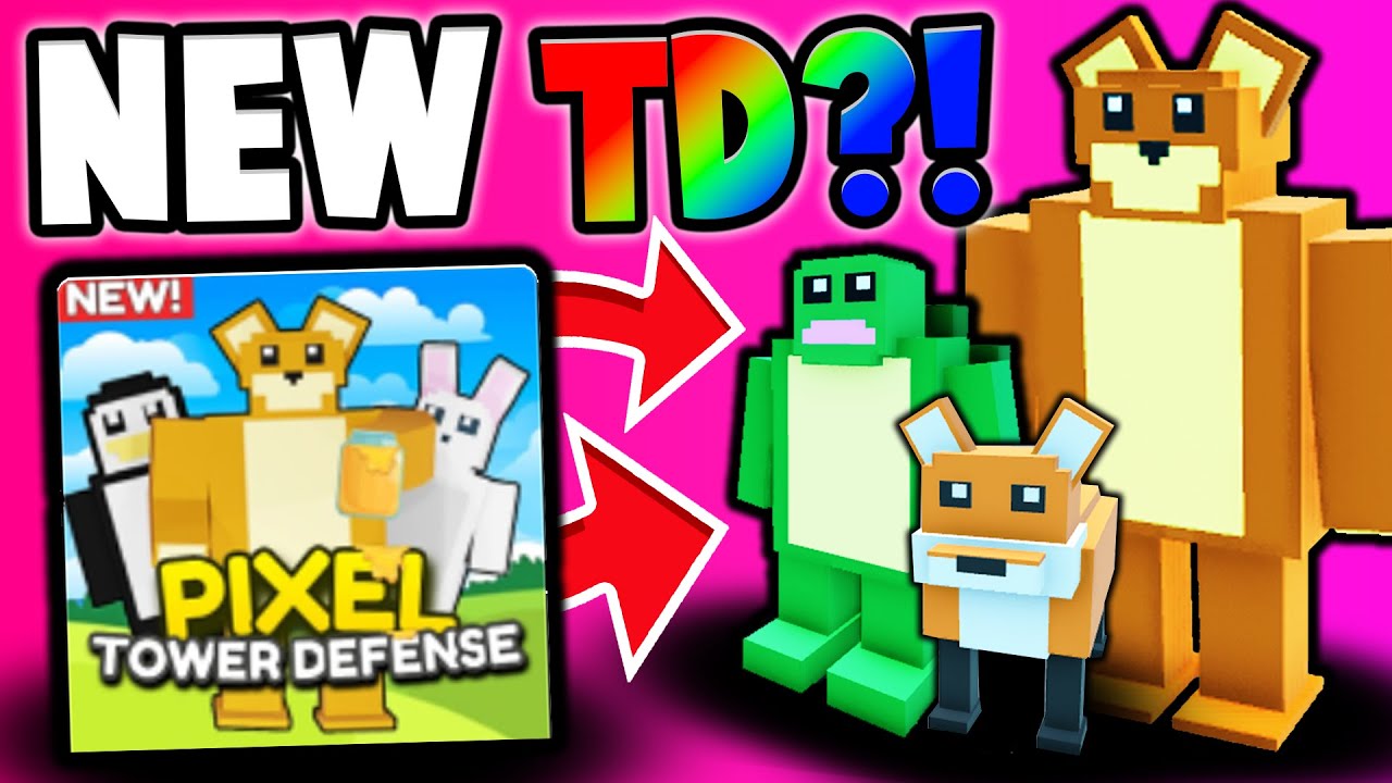 A PIXELIZED TD GAME ABOUT CUTE ANIMALS??? (Pixel TD) - YouTube