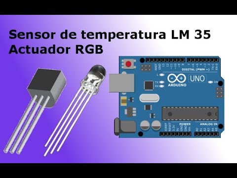 Sensor de temperatura LM 35 - YouTube