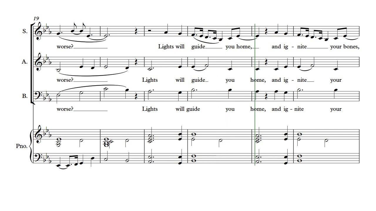 Fix You SATB - YouTube