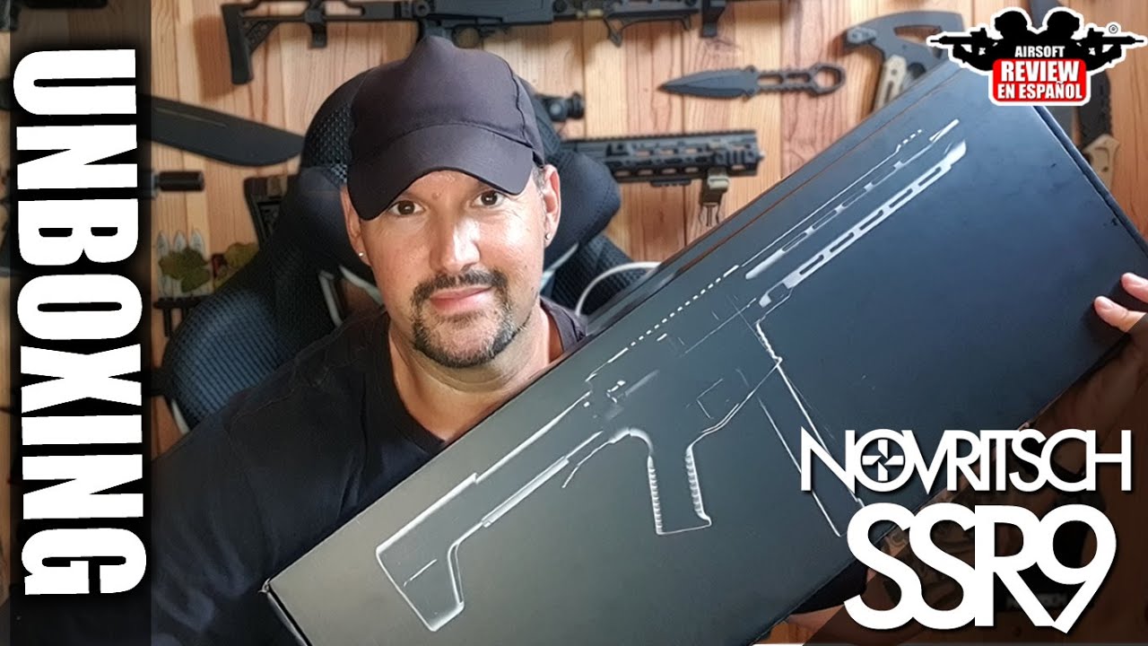 UNBOXING 📦 Nueva SSR9 de Novritsch | Airsoft Review en Español - YouTube