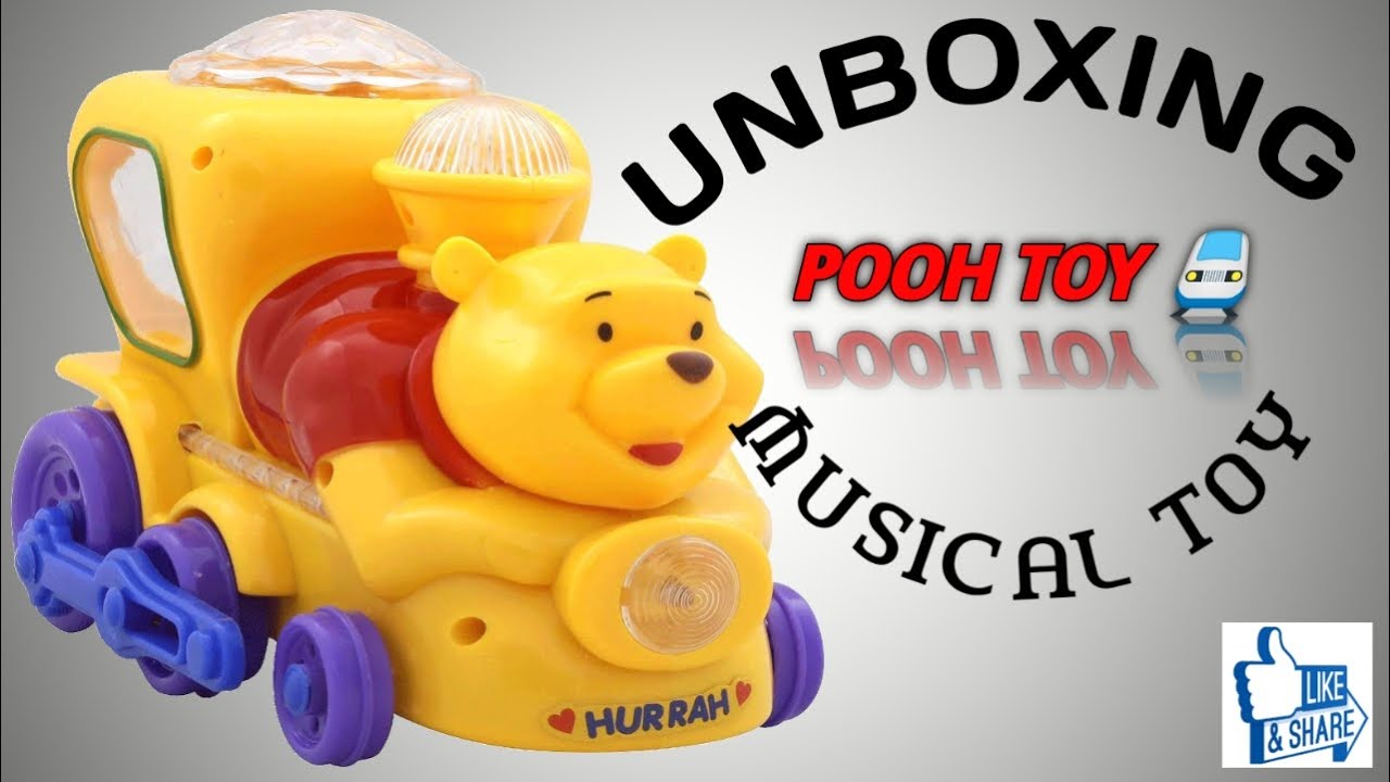 POOH TOY TRAIN PLAYING AND UNBOXING ( link in despcription) - YouTube