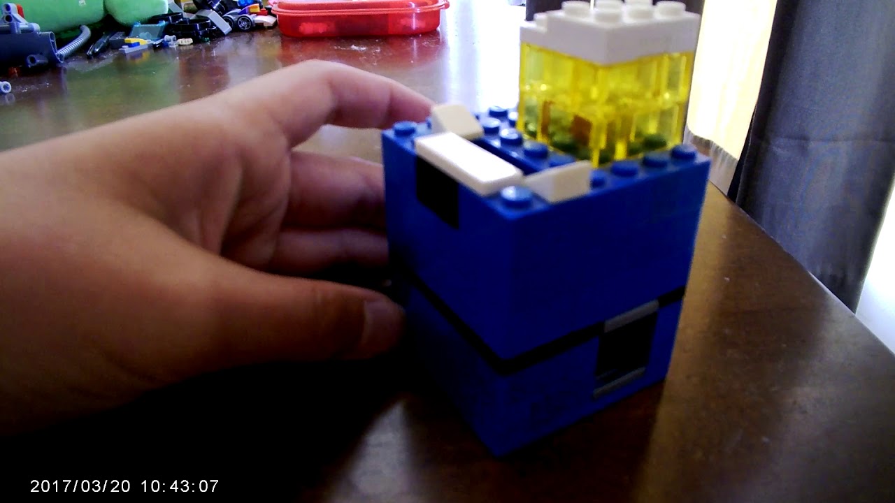 Lego Tic-Tac Dispenser With Instructions - YouTube