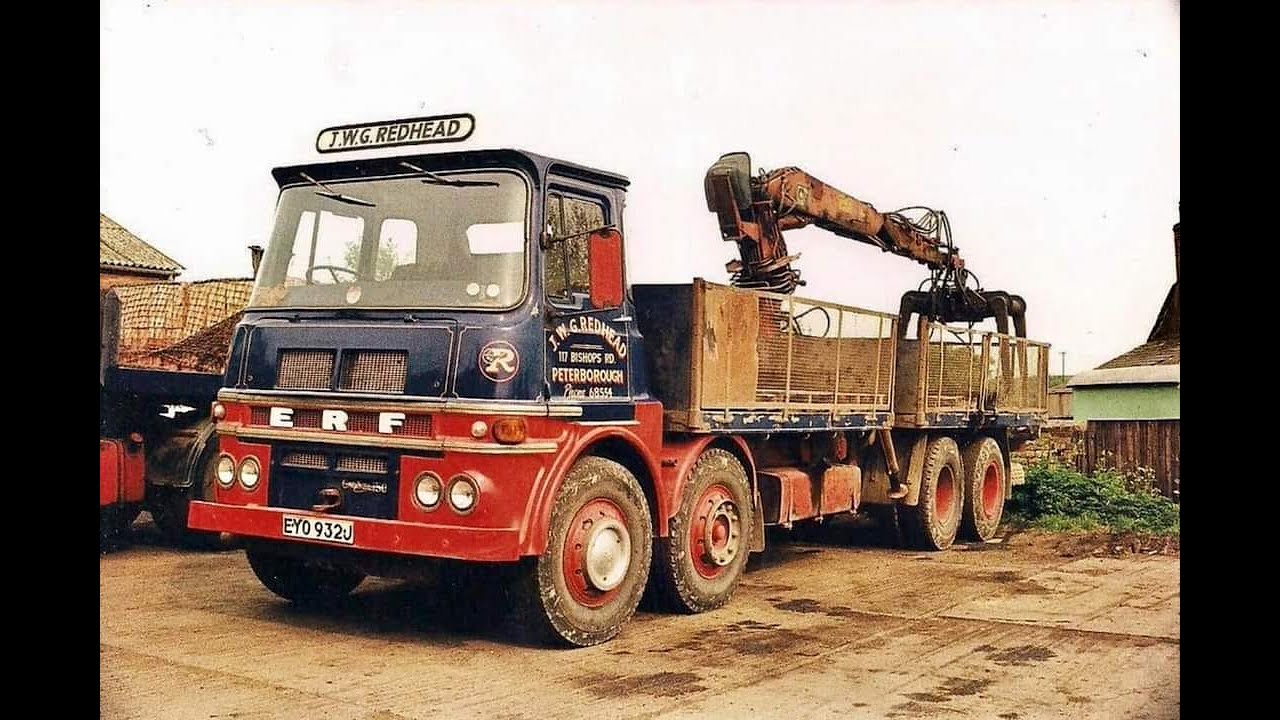 TRUCKING HISTORY LOOKING BACK AT ERF TRUCKS AT WORK VOL 2 - YouTube