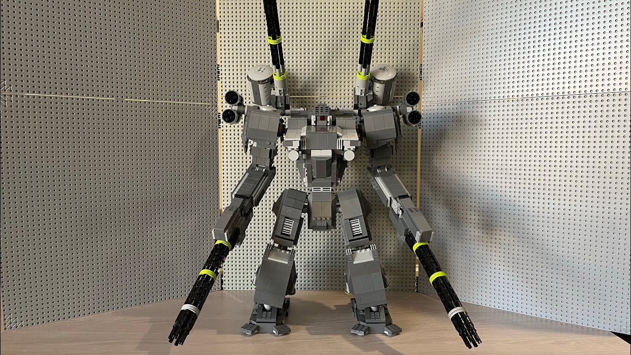 Further Improvements to my Lego Armored Core Next Moc GANO1-H Sunshine ...