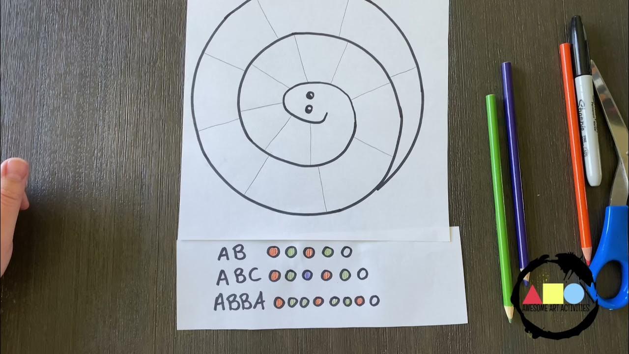 Snake Patterns Art Project - YouTube