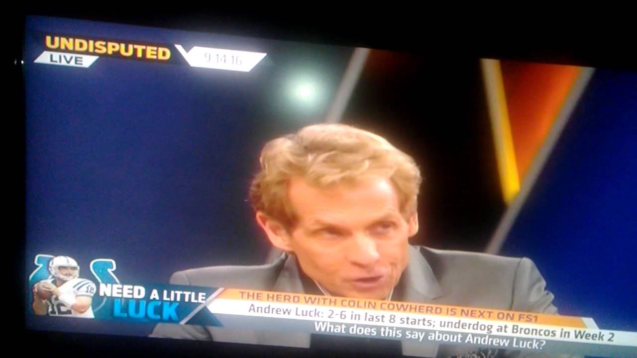 Skip vs Colin on Luck - YouTube