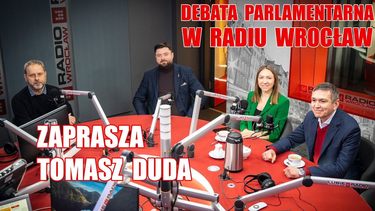 Zapraszamy na poniedziałkową debatę parlamentarną Radia Wrocław ...