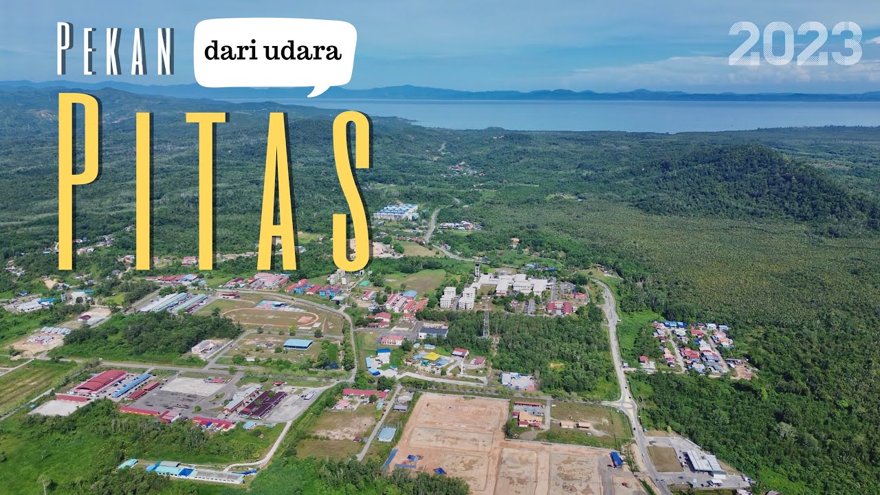 #udara_b 23 | Pekan Pitas, Sabah dari udara - YouTube