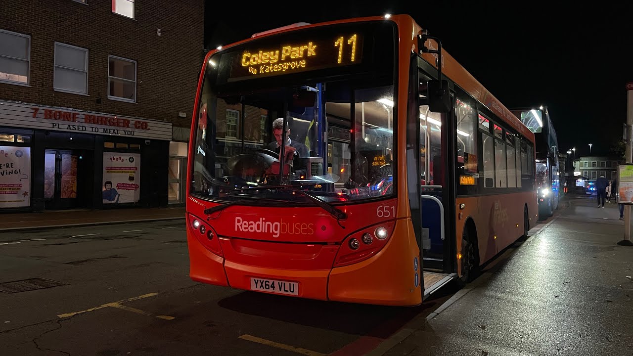 Reading Buses ADL Enviro200 MMC 652 (YX64VLU) On Route 11 To Cooley ...
