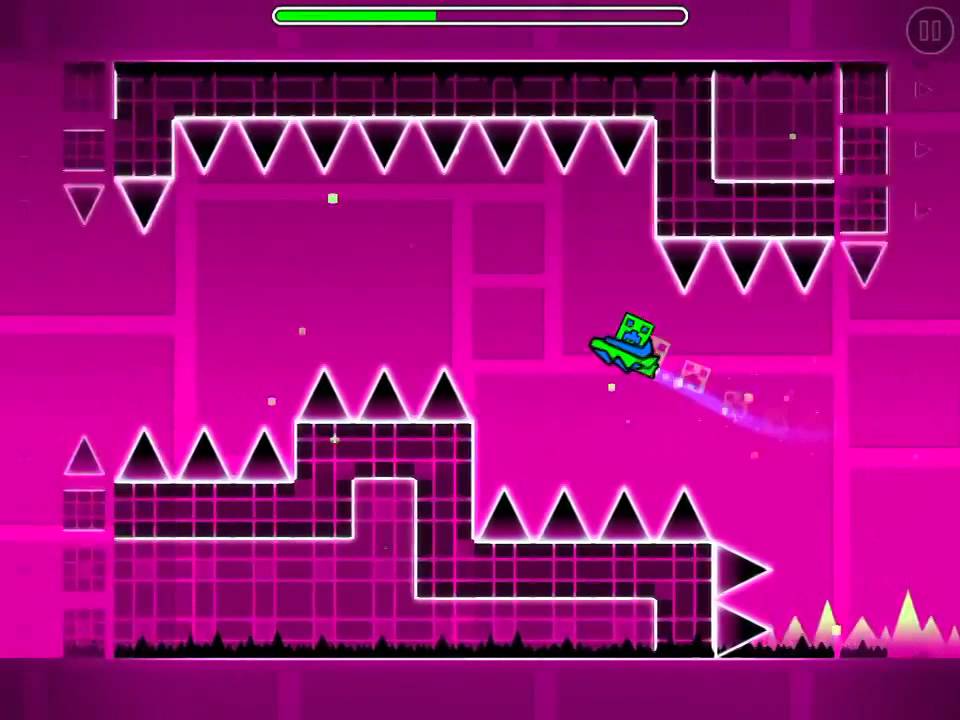 Geometry dash level 8 complete - YouTube