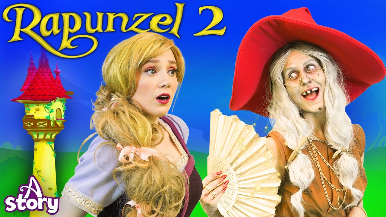 Rapunzel 2 | A Story English | Fairy Tales & Kids Stories - YouTube