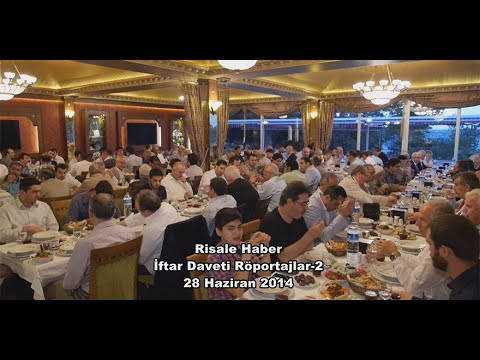 Risale Haber 2014 iftar programına katılanların birlik ve beraberlik temennileri