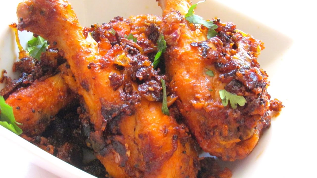 hyderabadi chicken fry - YouTube