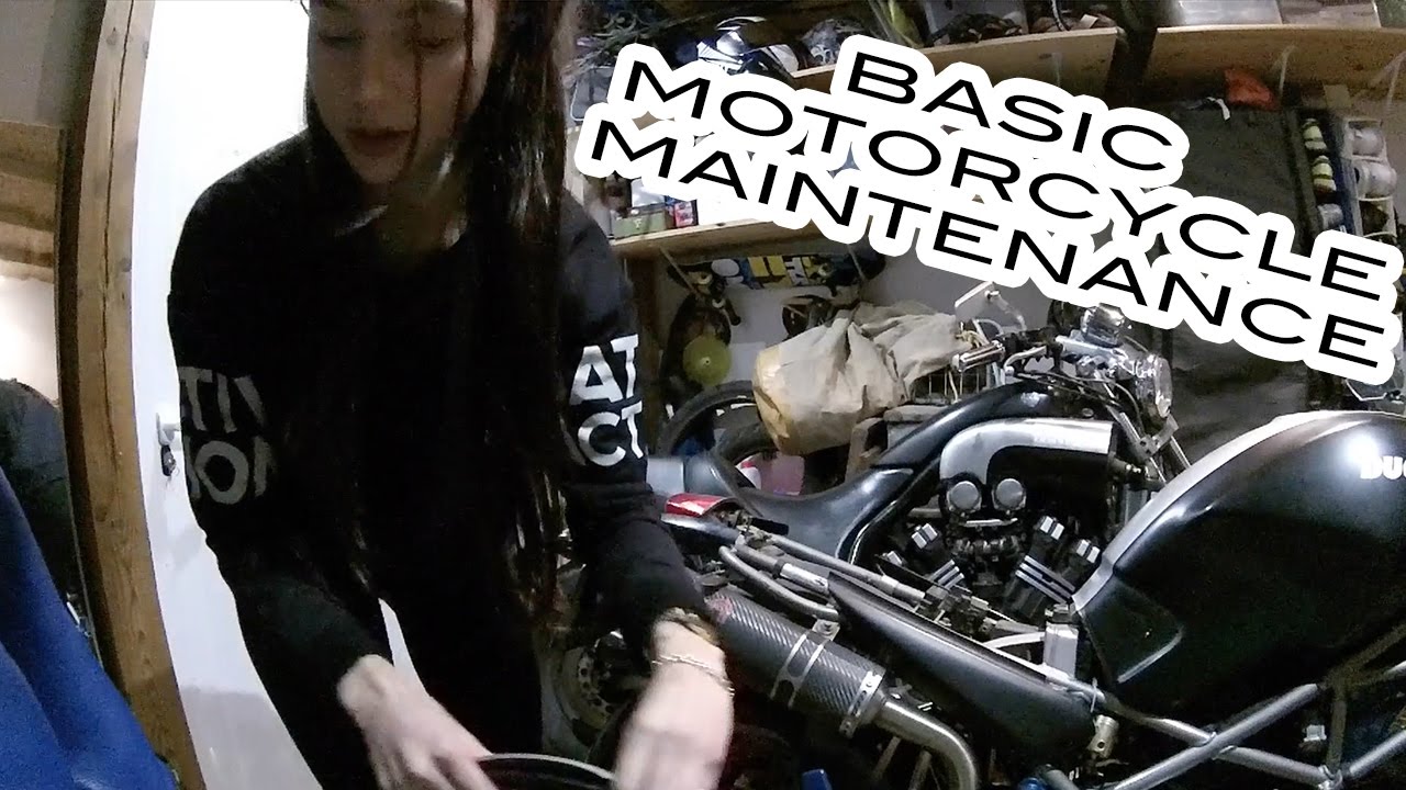 BASIC MOTORCYCLE MAINTENANCE - YouTube