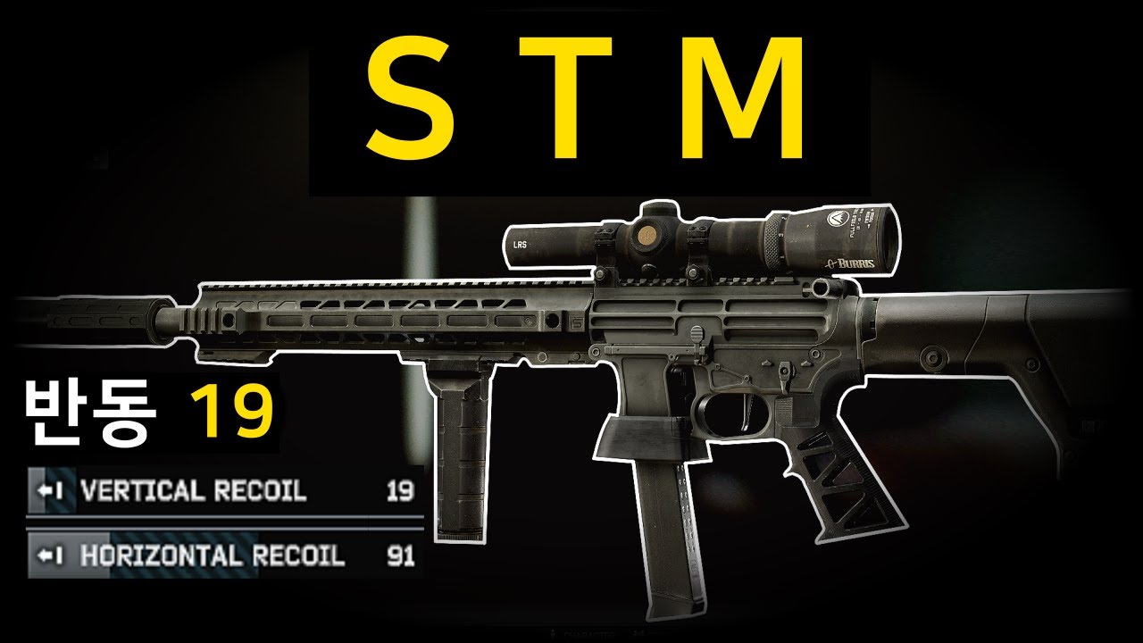 STM 최저반동 19 / tarkov / 타르코프 - YouTube