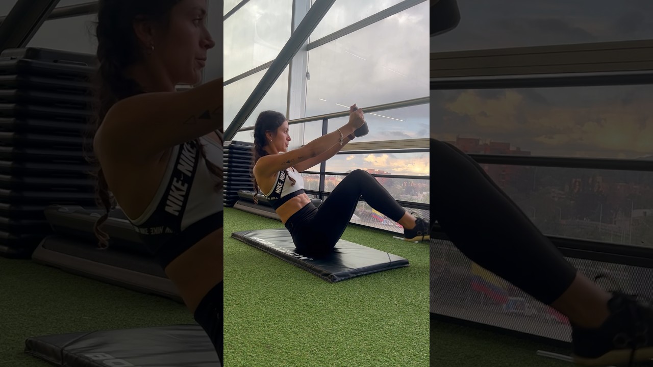 V-up hold Leg extension #abs #exercises - YouTube