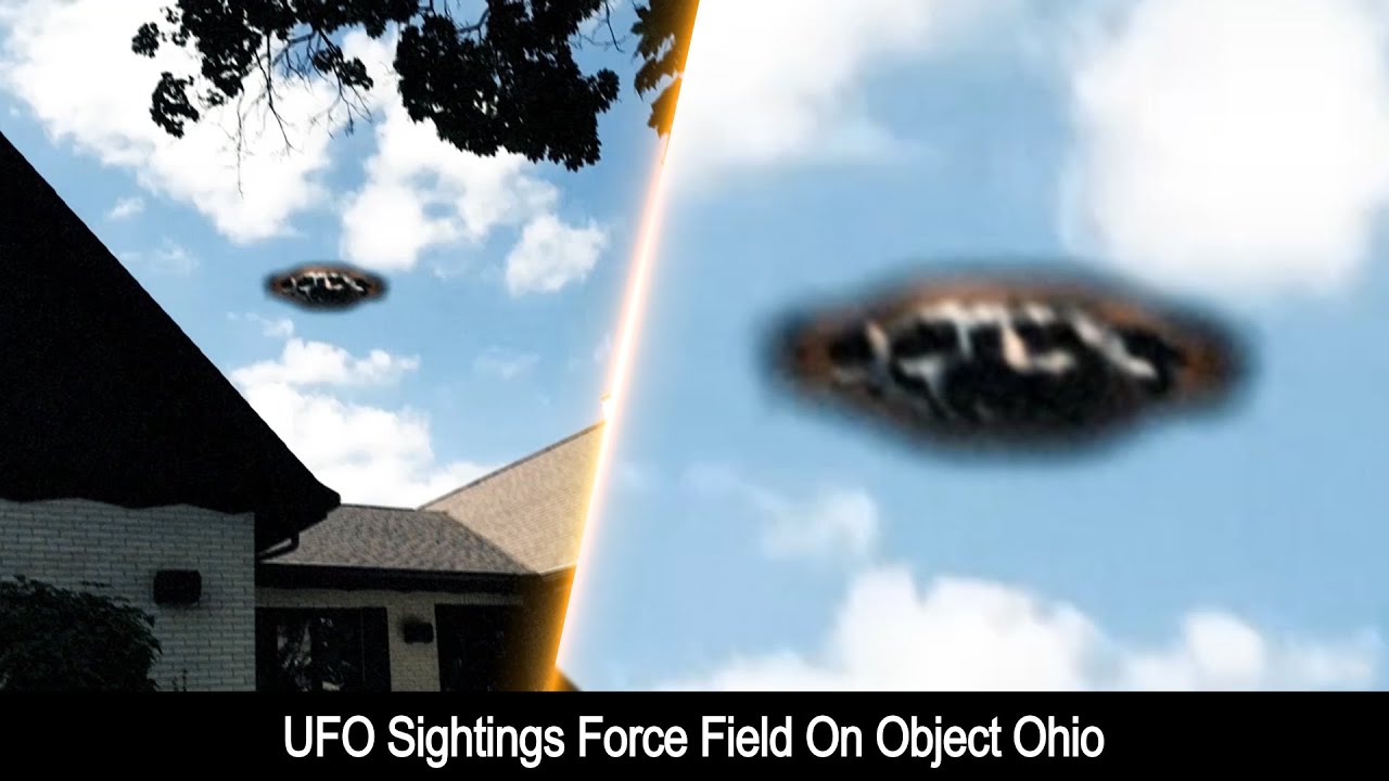 UFO Sightings Force Field On Object Ohio 9-2-2016 - YouTube