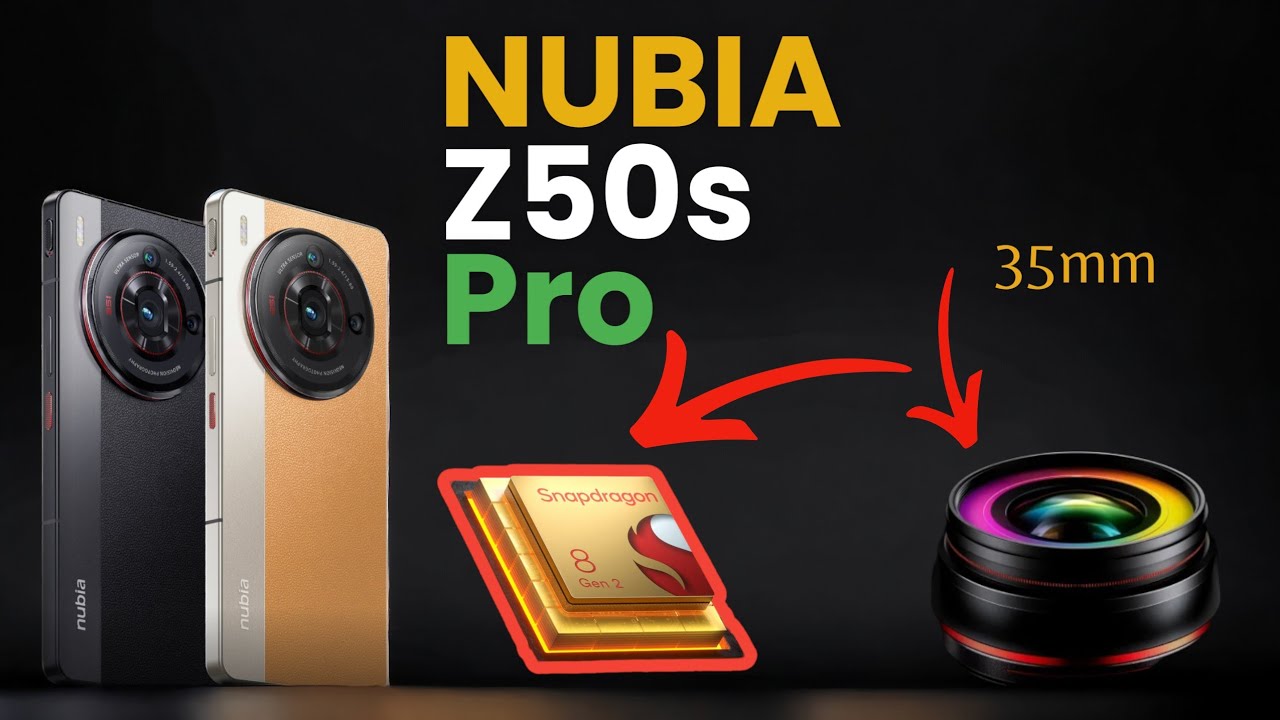 nubia z50s pro | snpdragon 8+gen 2 | 35mm optical system - YouTube