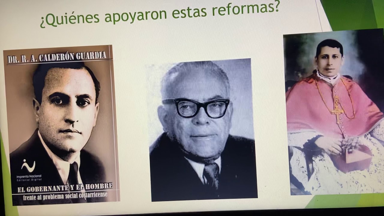 La Reforma social de 1940 en Costa Rica - YouTube