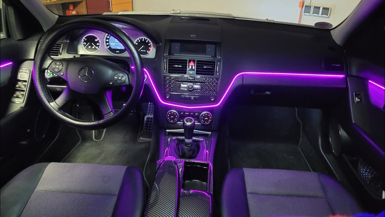 Digital LED Strip Ambiente Beleuchtung für Mercedes C-klasse W204 ...