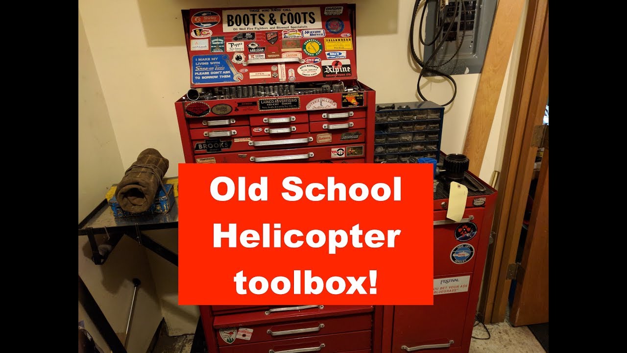 Helicopter Engineer's Toolbox tour - YouTube