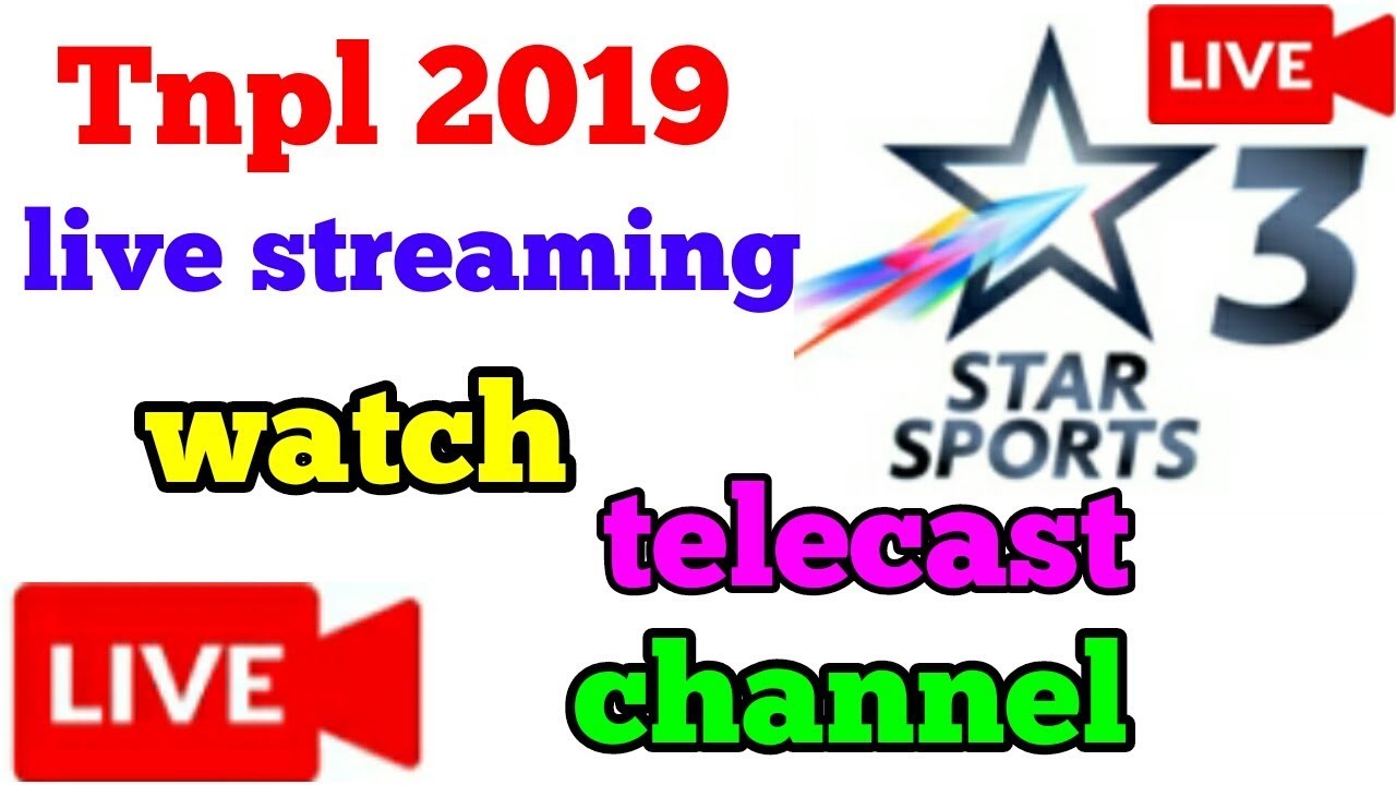 Tnpl 2019 live streaming channel list || Tnpl live match today - YouTube