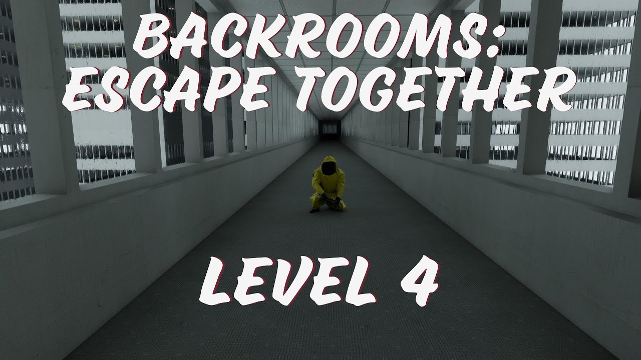 Backrooms: Escape Together | Level 4 | Clerical Desolation - YouTube