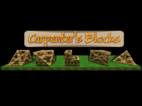 Carpenters' Blocks - Minecraft Mod Tutorial (german) - YouTube