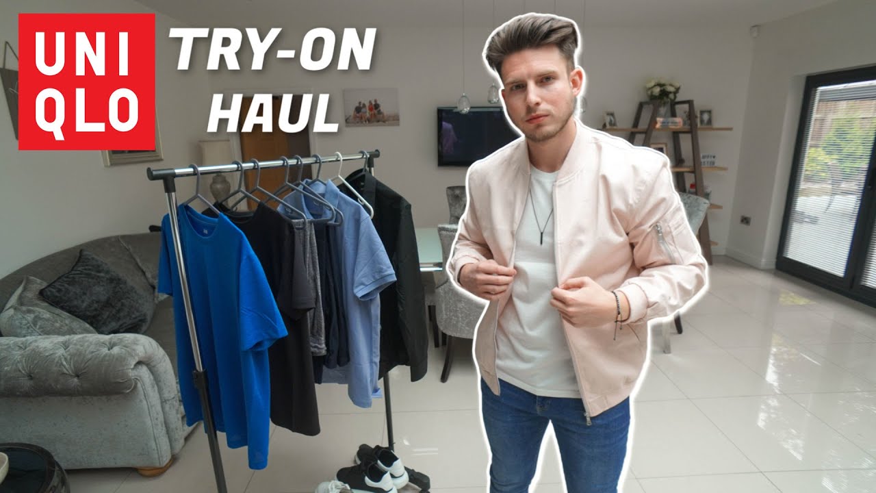 UNIQLO Men's Try-On Clothing Haul | Summer 2020 | Men's Fashion - YouTube
