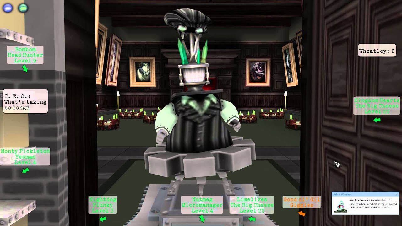 Toontown Rewritten: New CEO Battle Cutscenes - YouTube