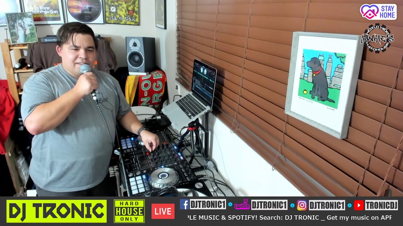 DJ TRONIC - LIVE on HardHouse Junkies 11th Anniversary Special! - YouTube
