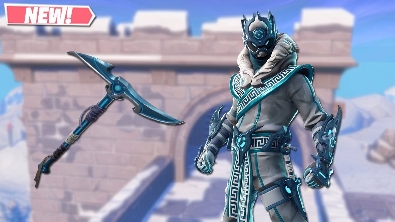 SNOWFOOT SKIN GAMEPLAY! NEW FORTNITE CHRISTMAS SKINS!! FORTNITE BATTLE ...